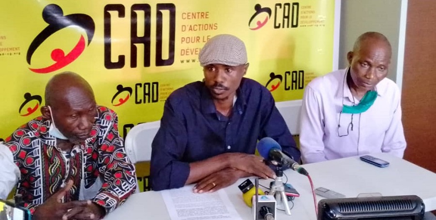 Conférence de represse pour la libération de Chancelia Moulounda - CAD ...